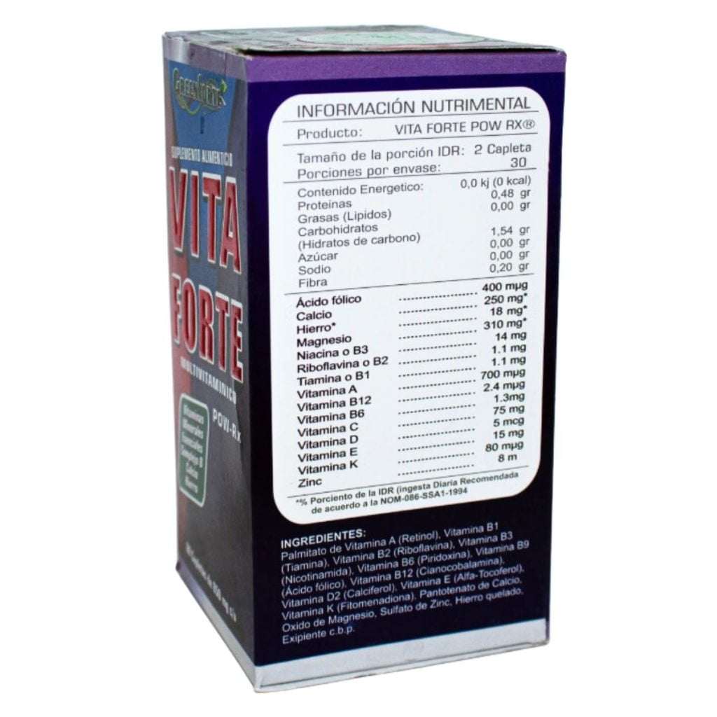 Vita Forte Multivitamínico: ¡para un Bienestar Integral!